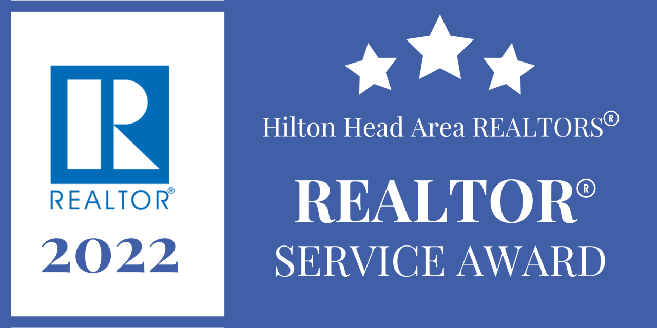 The Realtor® Service Awards – Hilton Head Area REALTORS®